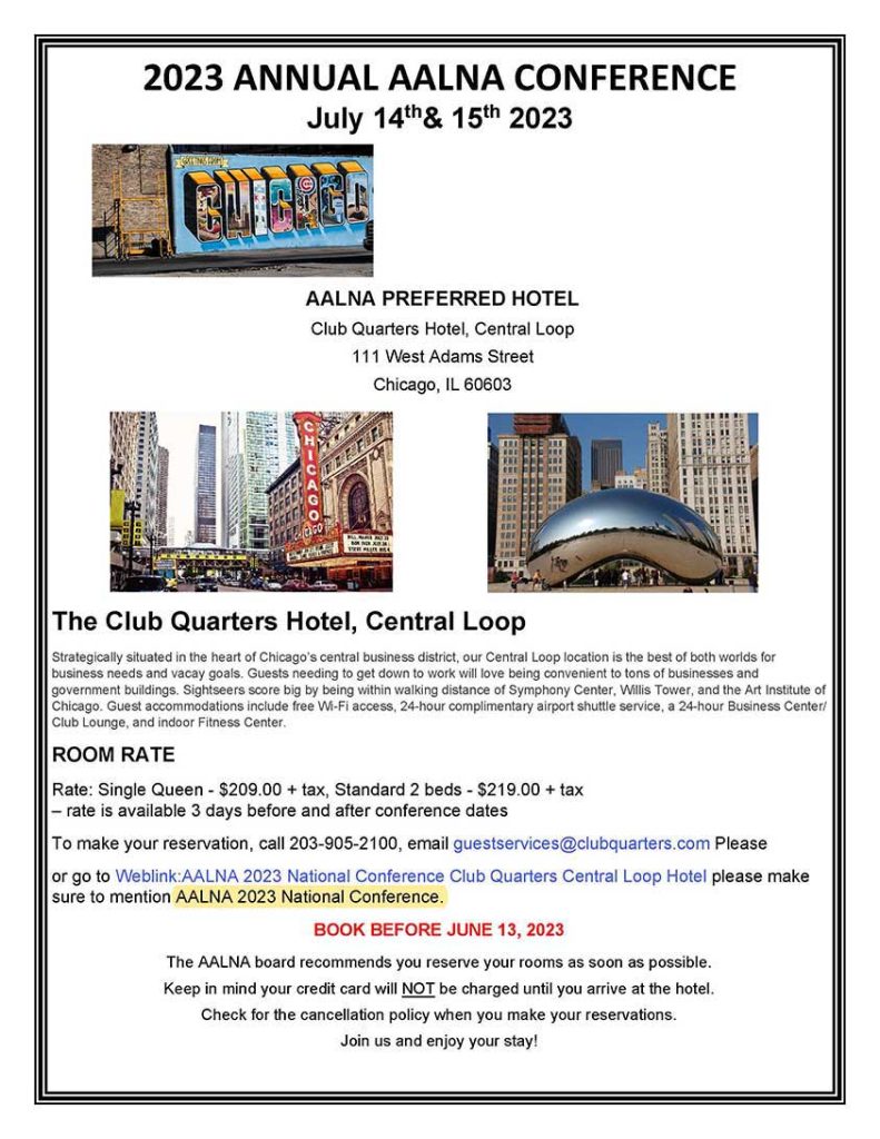 Annual Conference - AALNA - American Assisted Living Nurses Association